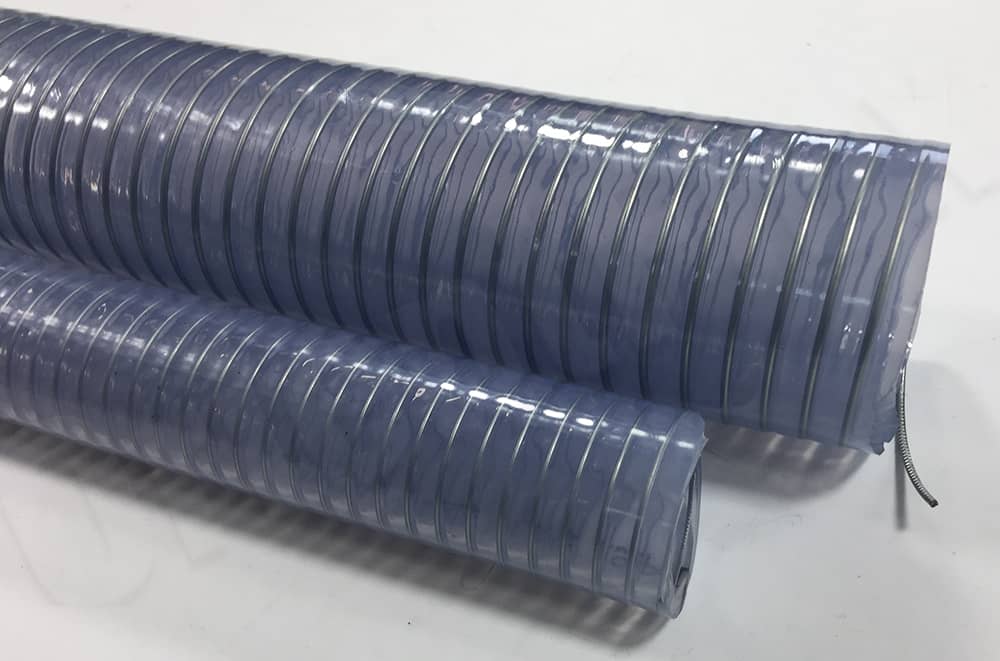 Concrete applications of PVC steel wire hose in construction - China ...